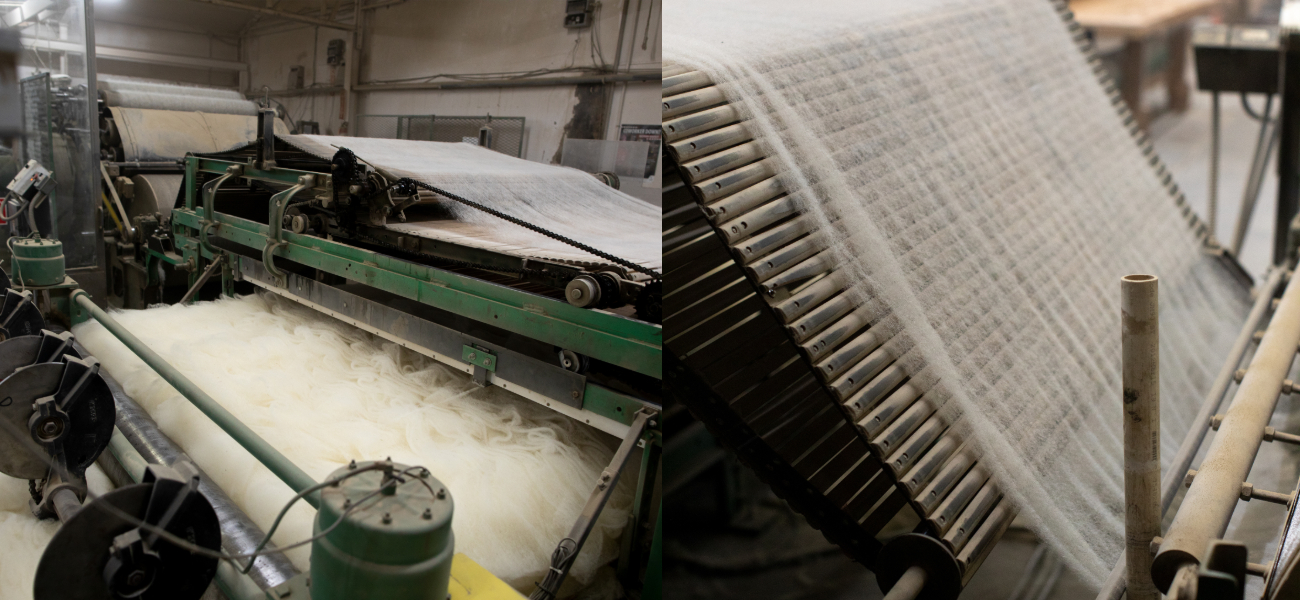 The Journey of Wool through Woolgatherer Carding Mill - Fibershed
