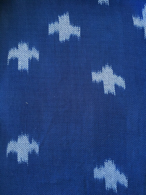 Weaving Warp Ikat - Fibershed