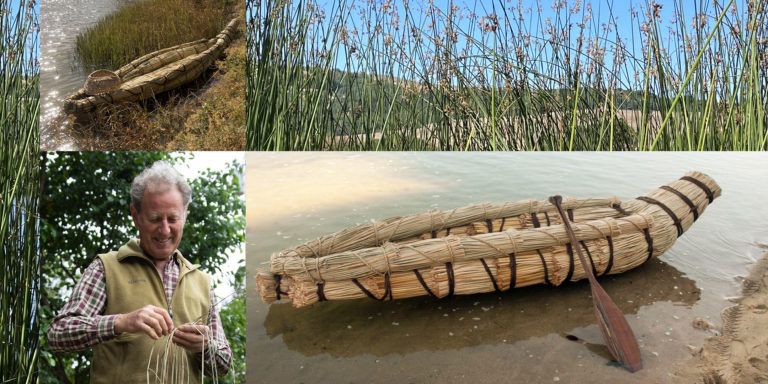 Making a Tule Boat with Charlie Kennard - Fibershed
