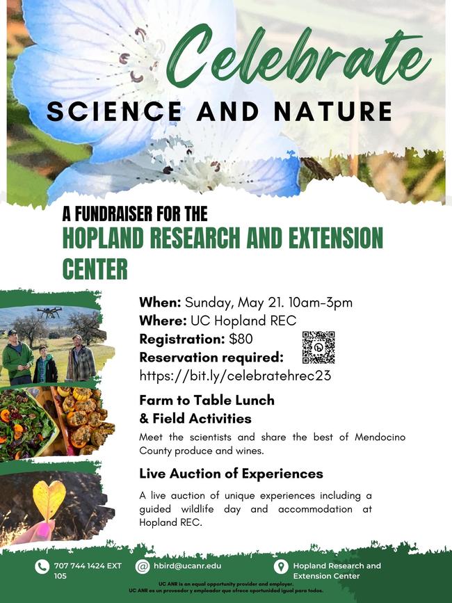 Celebrate Science and Nature - A Fundraiser for HREC - Fibershed