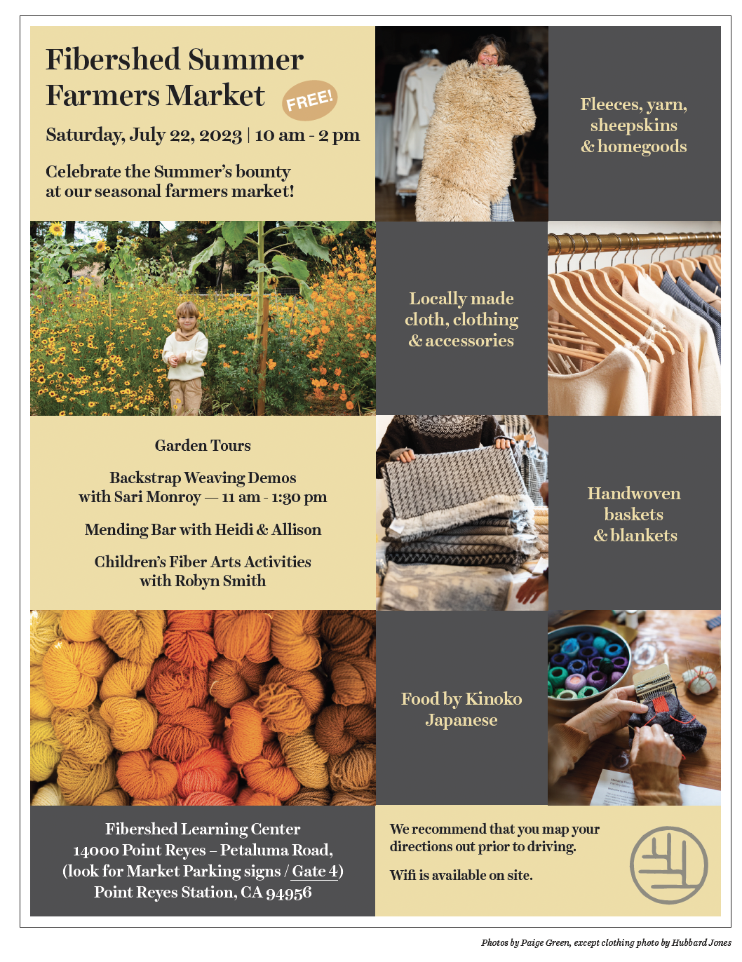 Fibershed Summer Farmer's Market - Fibershed