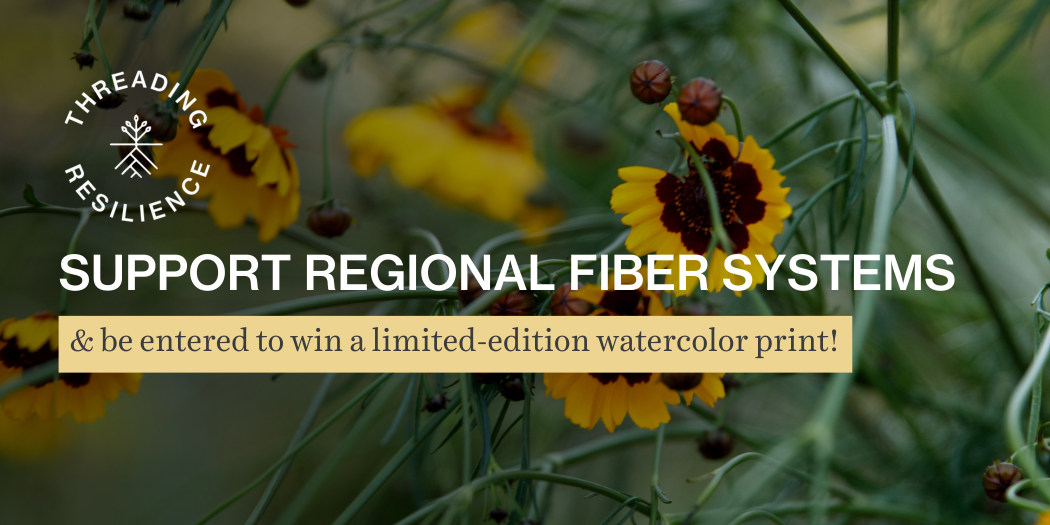 A Giveaway to Support Regional Fiber Systems Worldwide - Fibershed